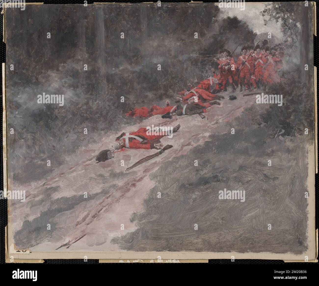 Braddock's defeat, Battle of Monongahela , Campaigns & battles, War ...