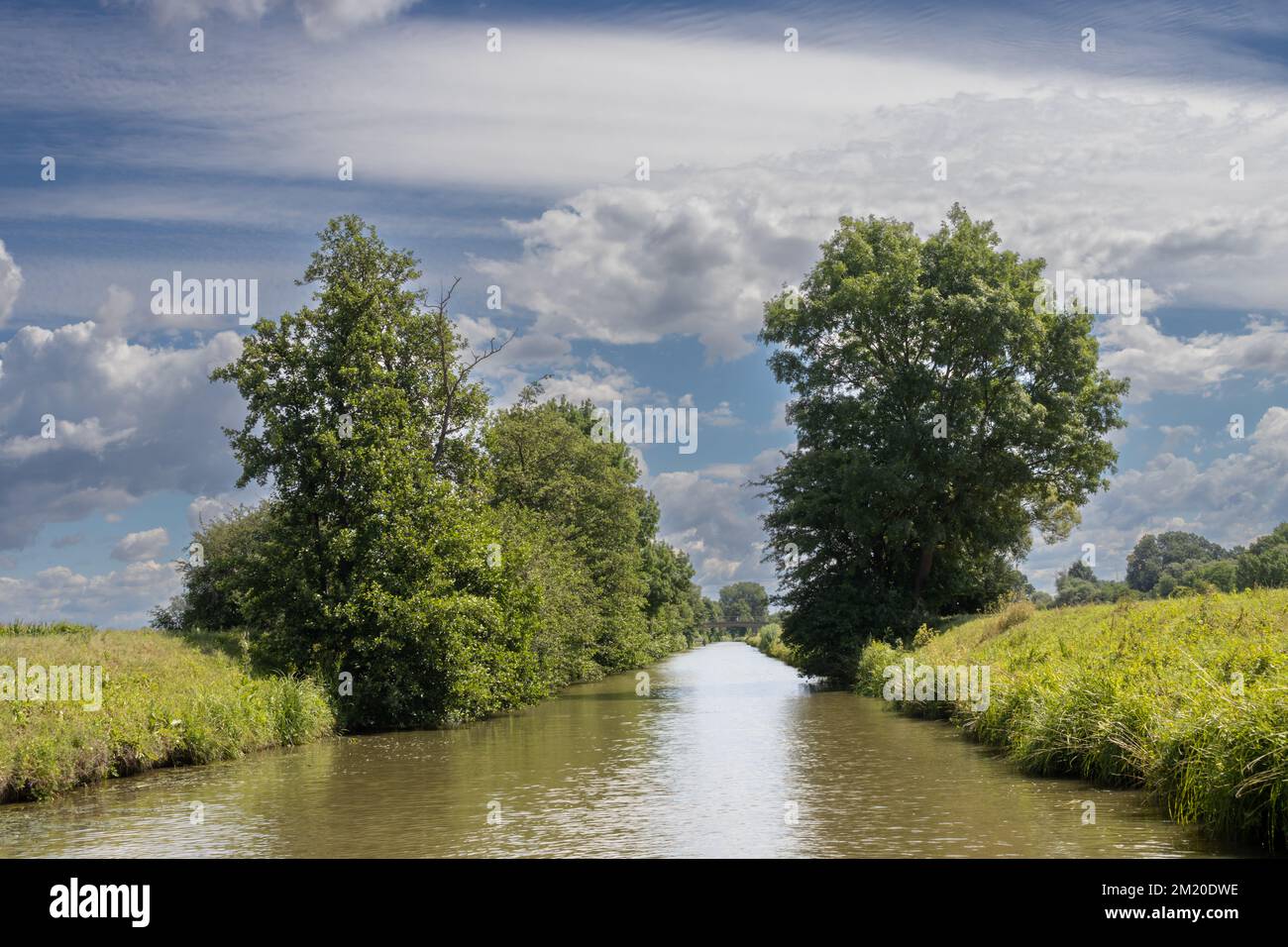 Canal built between Morava part of Czech and Slovakia by Bata ...