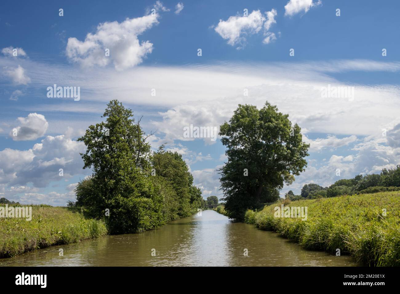 Canal built between Morava part of Czech and Slovakia by Bata ...