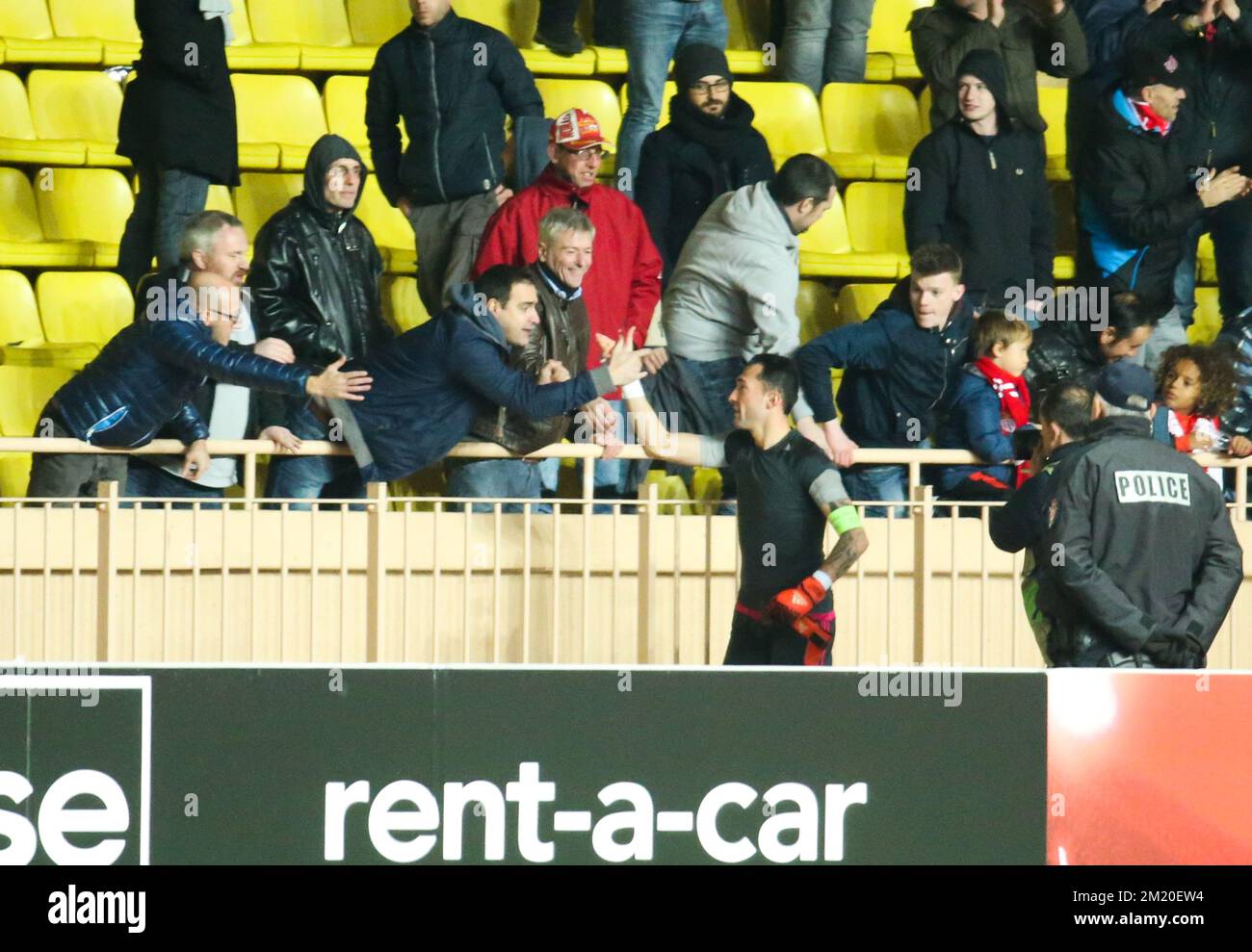 20151126 - MONACO, MONACO: Anderlecht's goalkeeper Silvio Proto ...