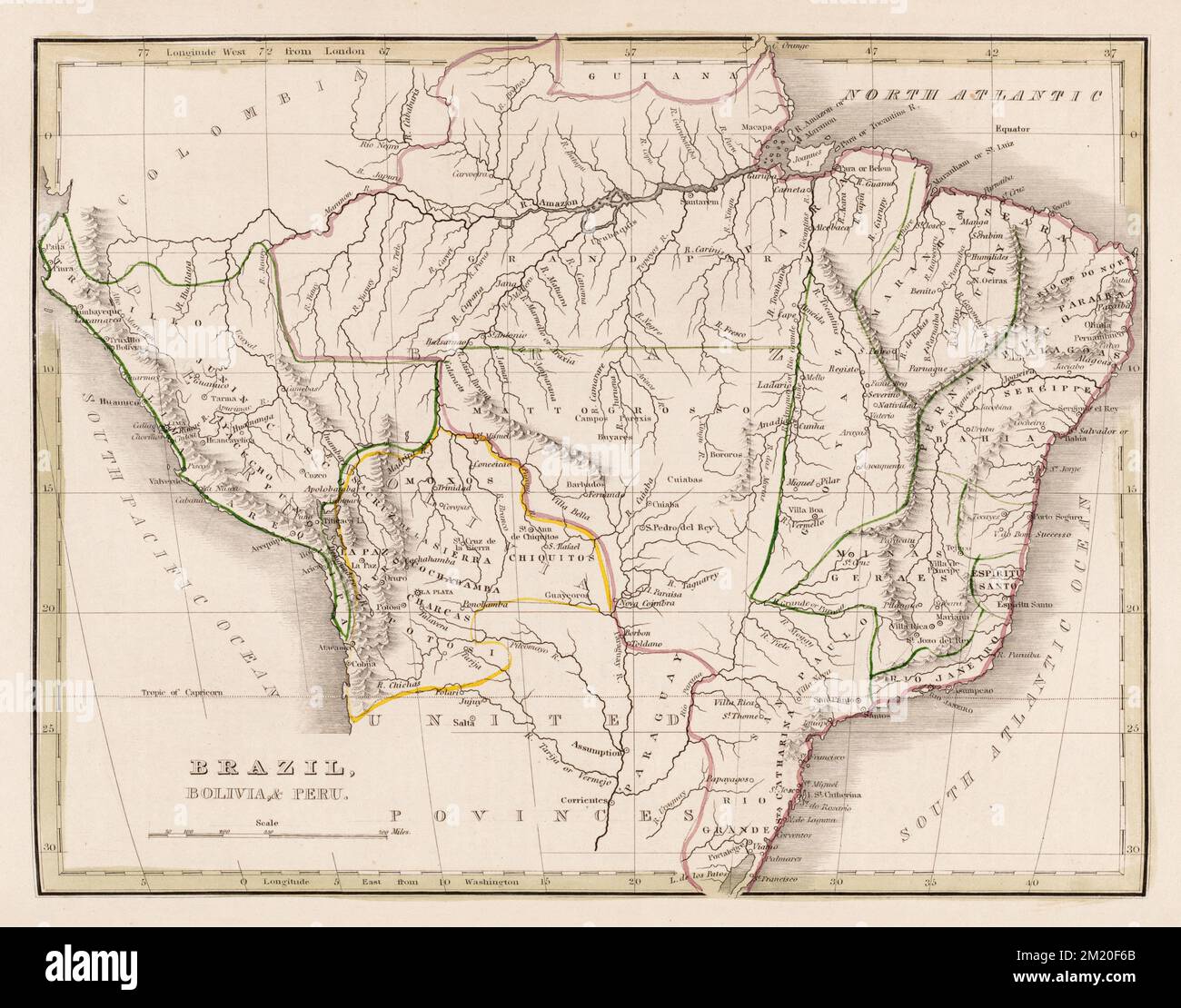 Brazil, Bolivia, & Peru , Brazil, Maps, Bolivia, Maps, Peru, Maps ...