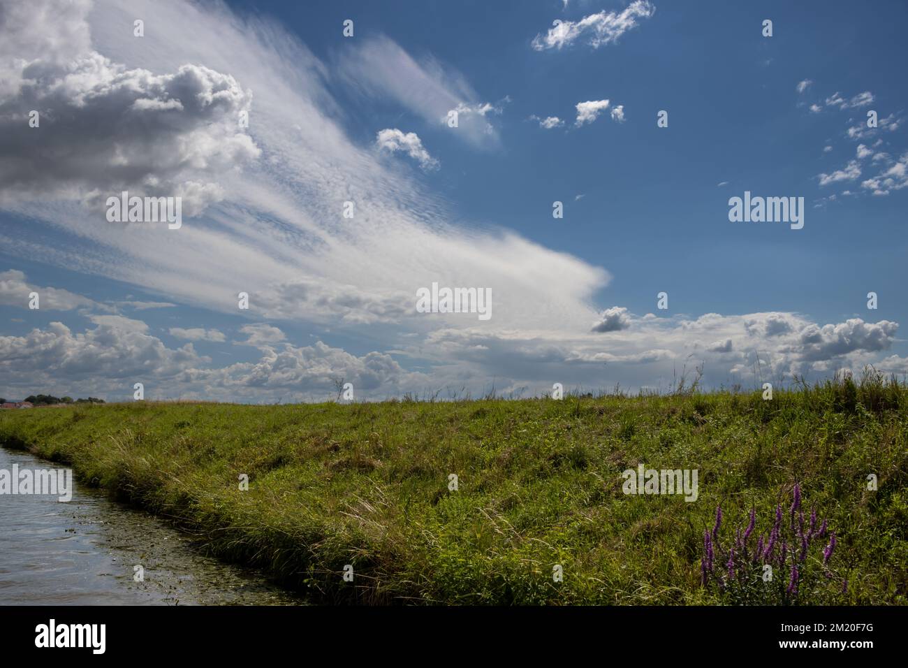 Canal built between Morava part of Czech and Slovakia by Bata ...