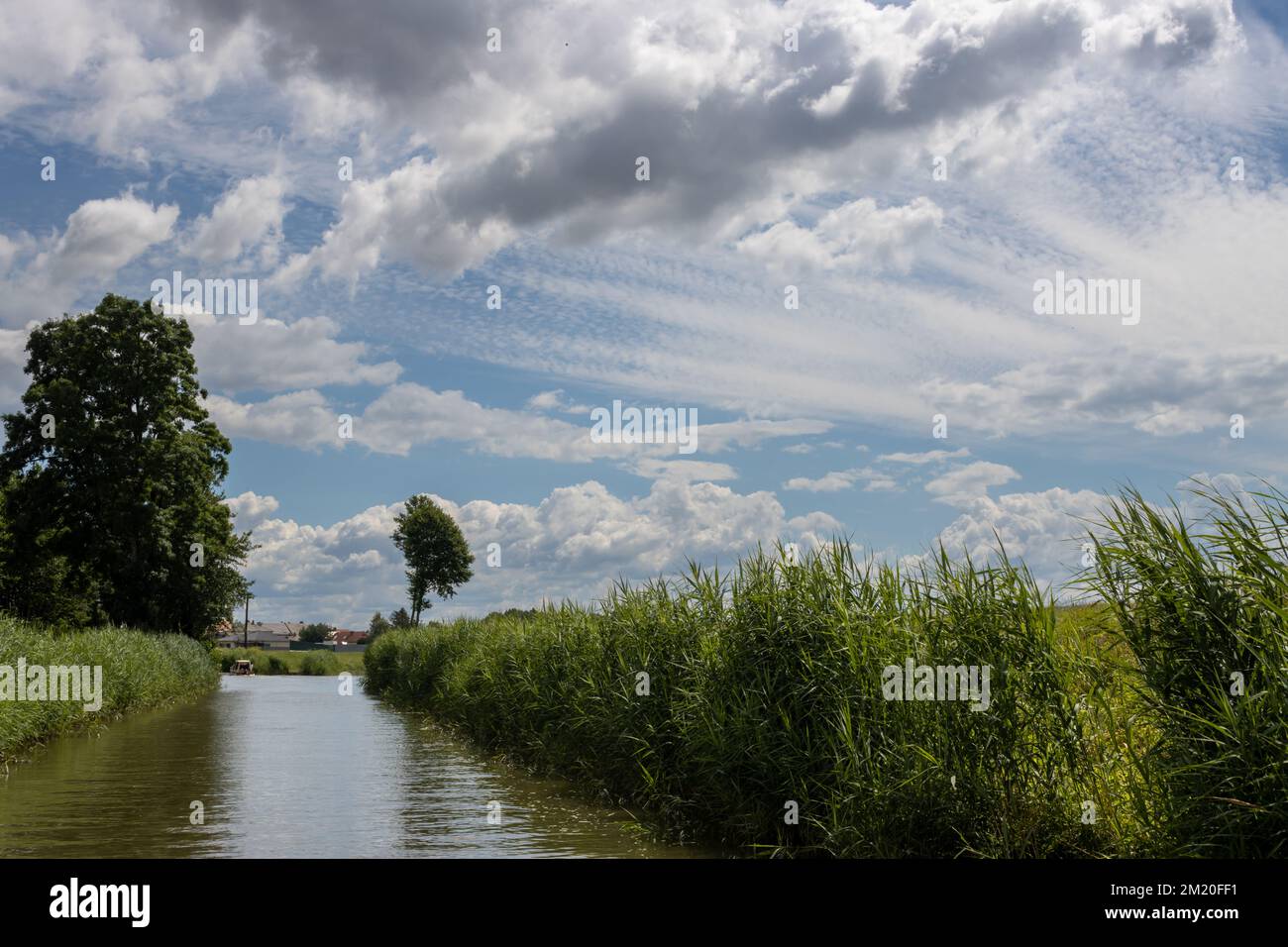 Canal built between Morava part of Czech and Slovakia by Bata ...