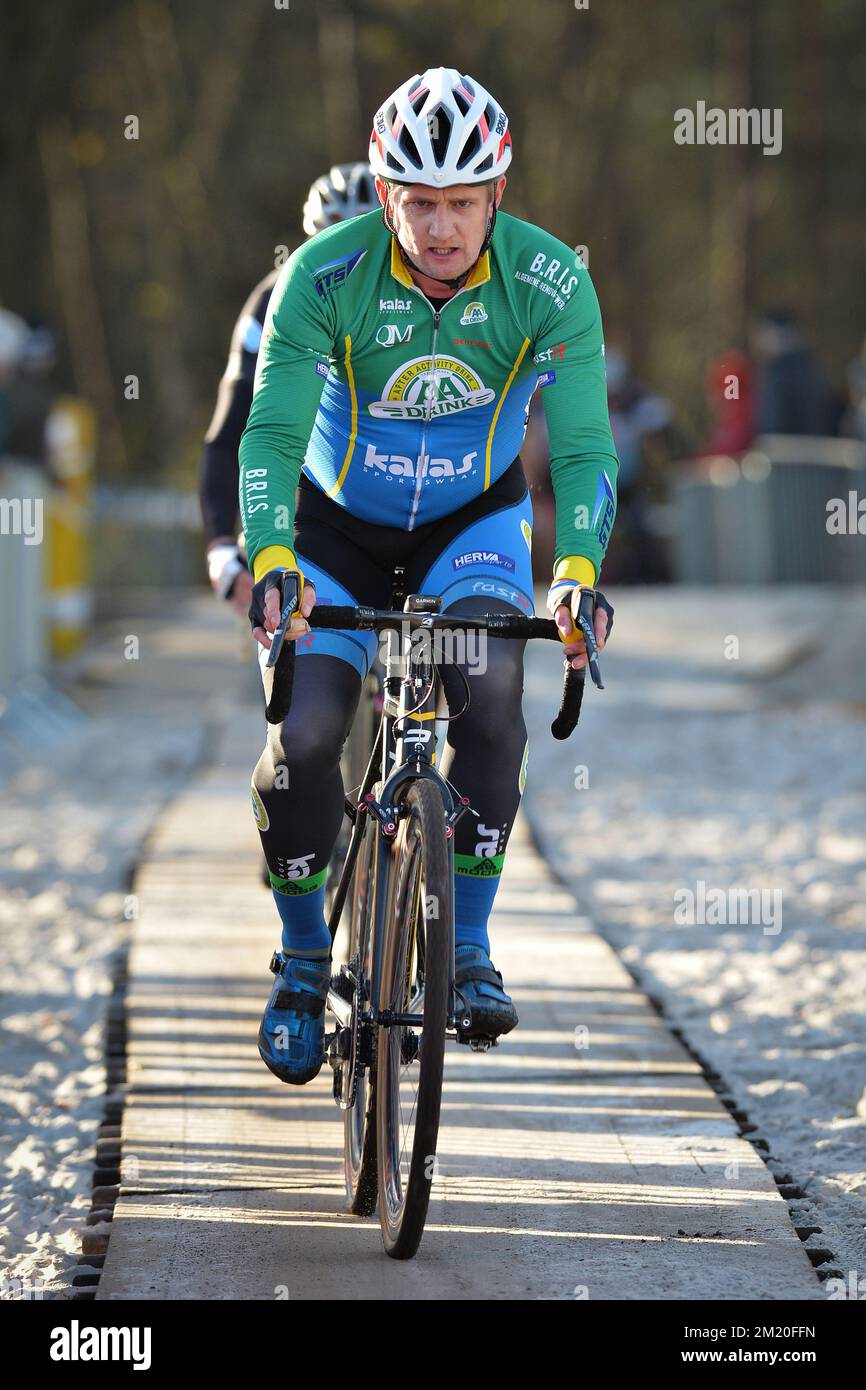 20151128 - MOL, BELGIUM: Belgian Bart Wellens pictured in action during ...