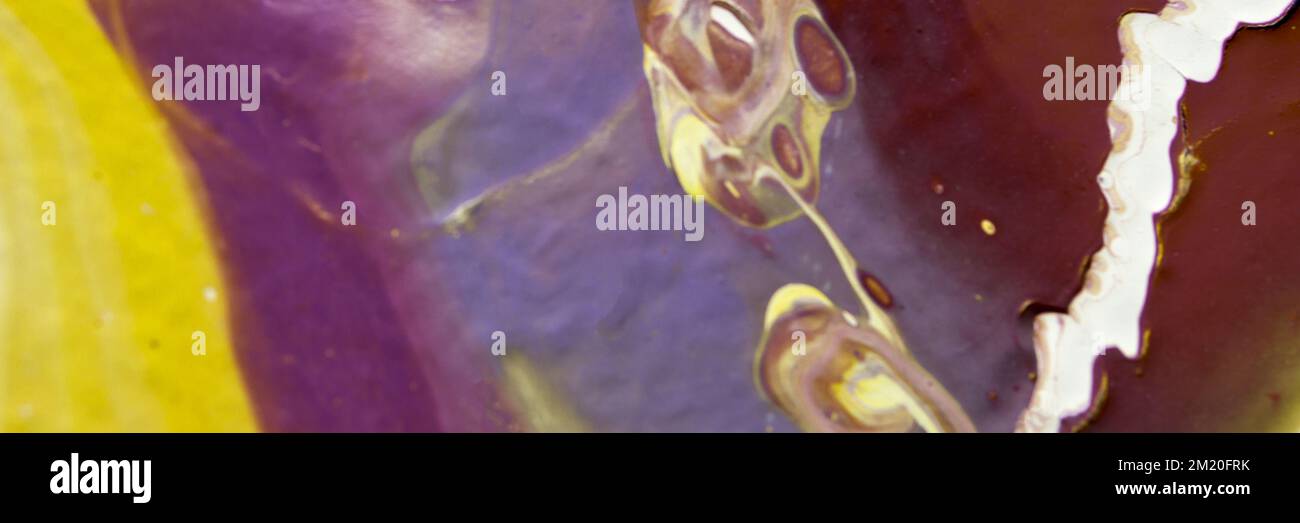 Spread-out acrylic paint Abstract background made in the technique of ...