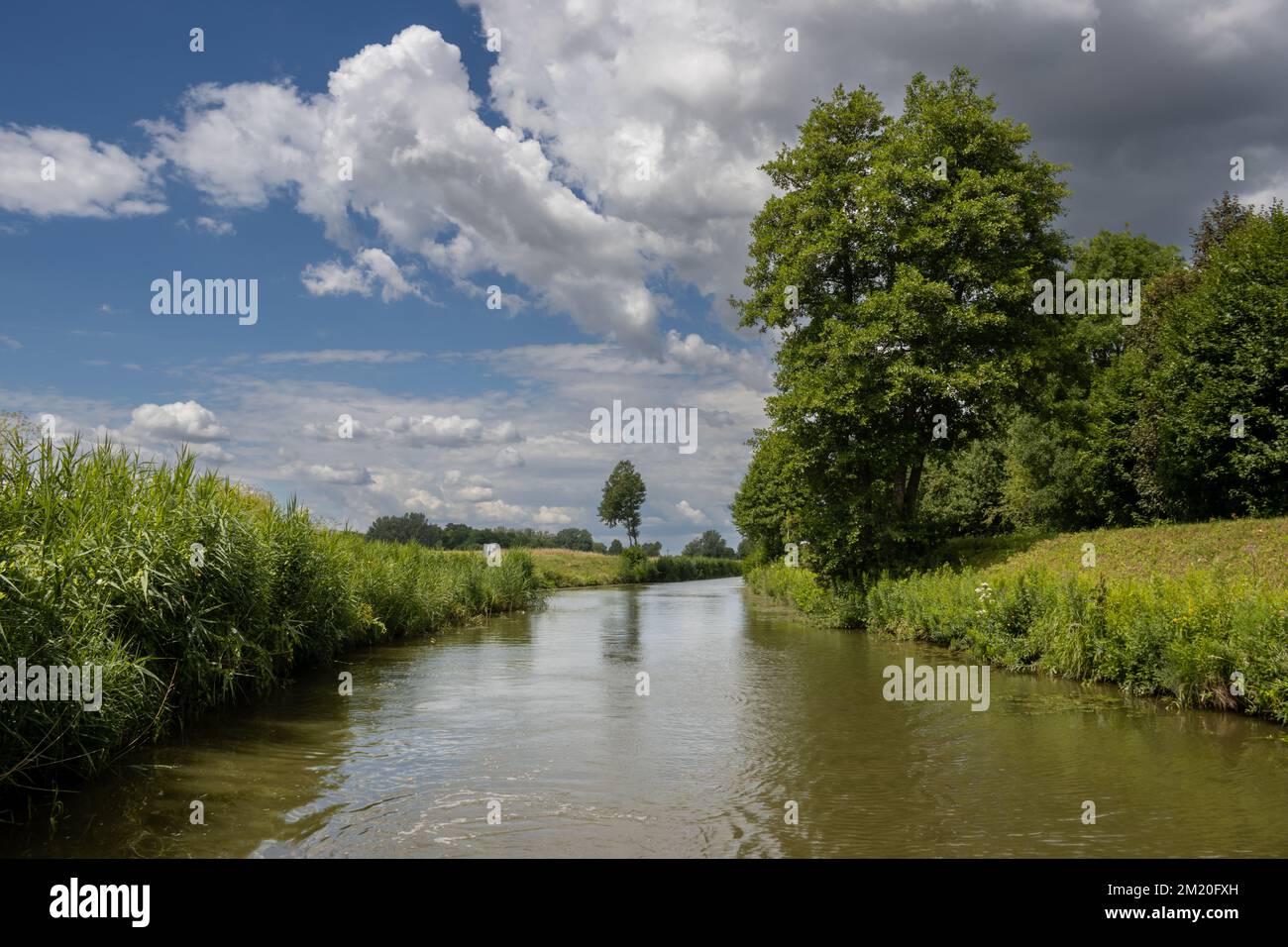Canal built between Morava part of Czech and Slovakia by Bata ...
