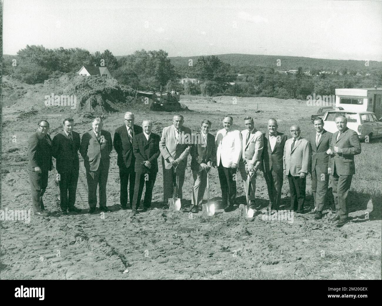 Breaking ground for the Westborough District Court , Ground breaking ...