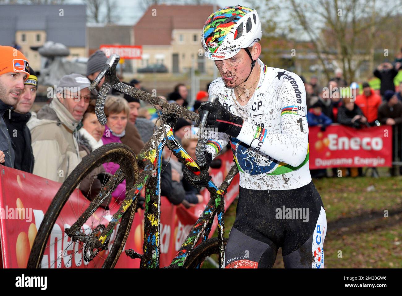 20151205 - ESSEN, BELGIUM: Dutch Mathieu Van Der Poel pictured in ...