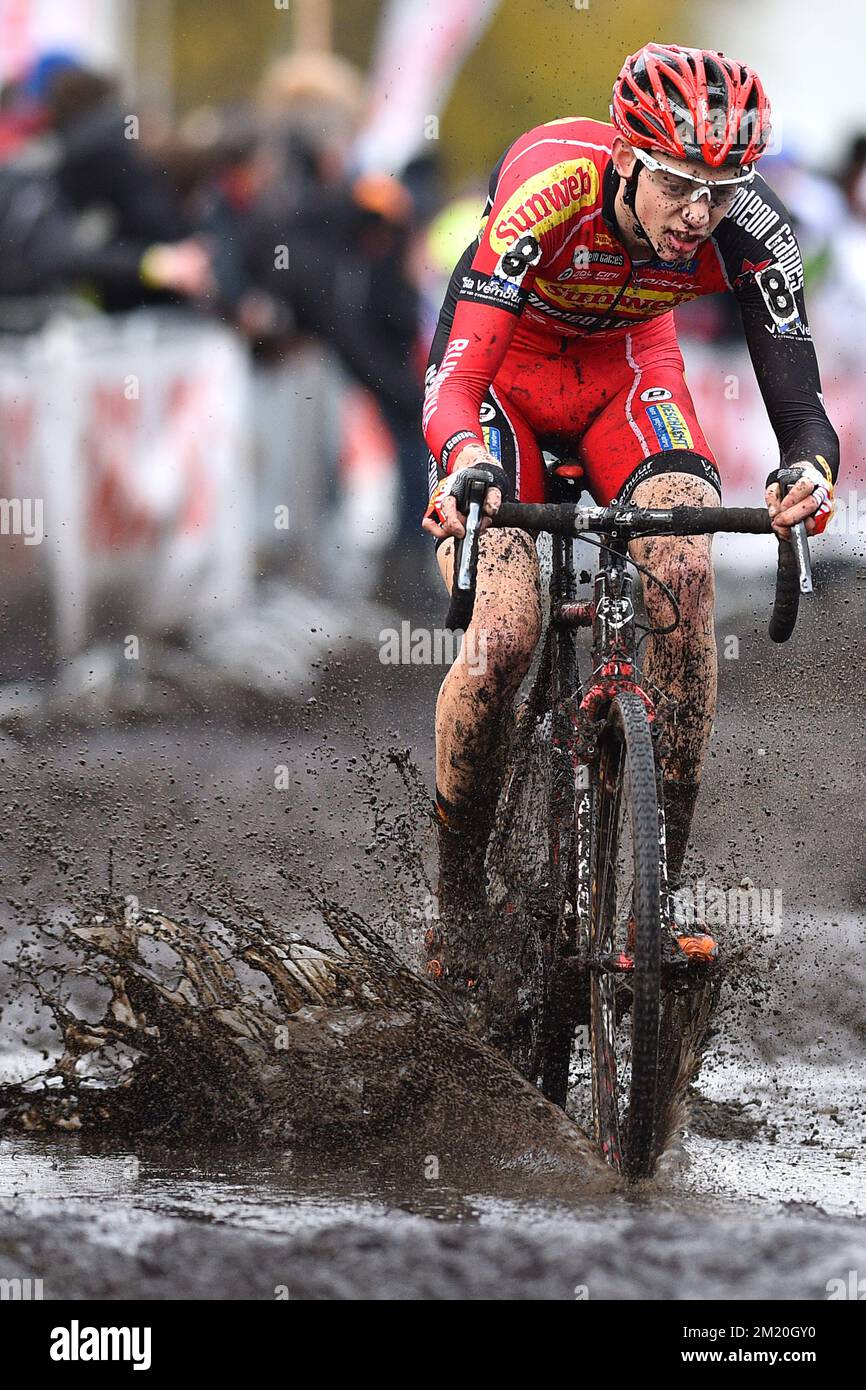 20151205 - ESSEN, BELGIUM: Belgian Michael Vanthourenhout pictured in ...