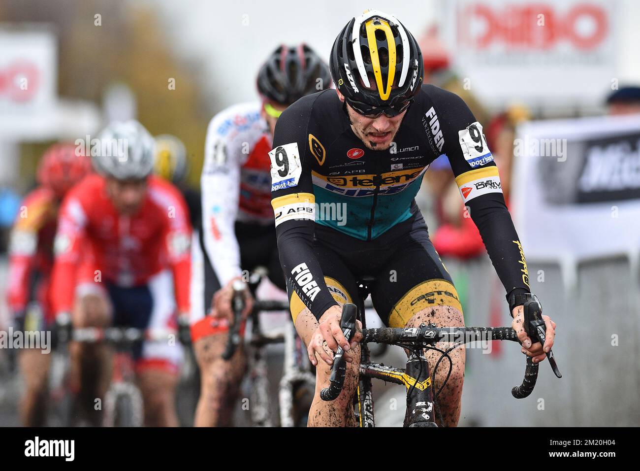 20151205 - ESSEN, BELGIUM: Dutch Corne Van Kessel pictured in action ...