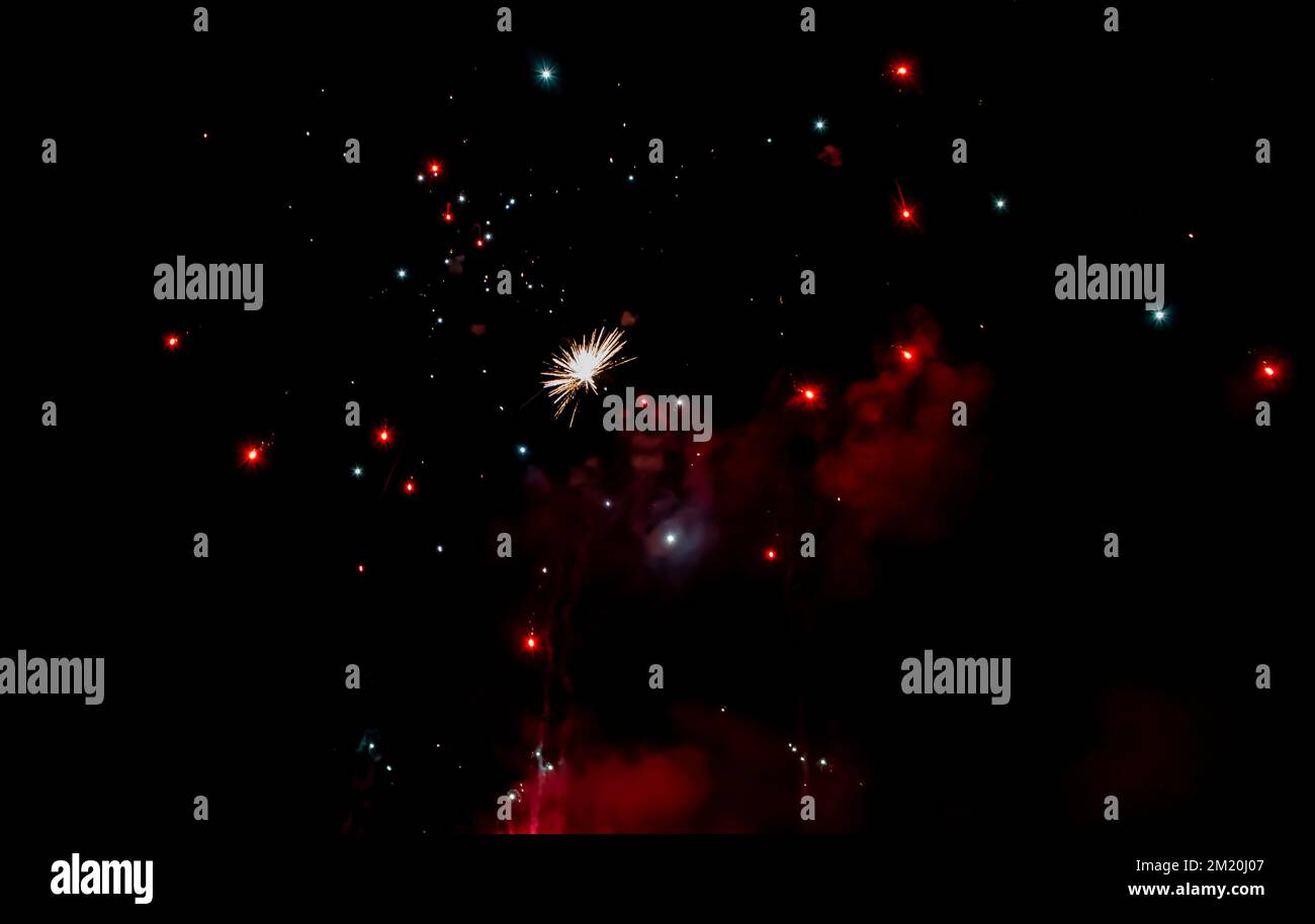 Pyrotechnics effect hi-res stock photography and images - Alamy