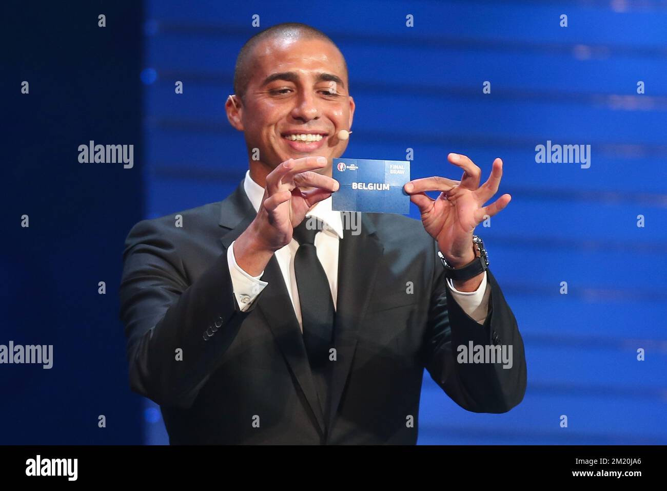 20151212 - PARIS, FRANCE: Former French player David Trezeguet pictured ...