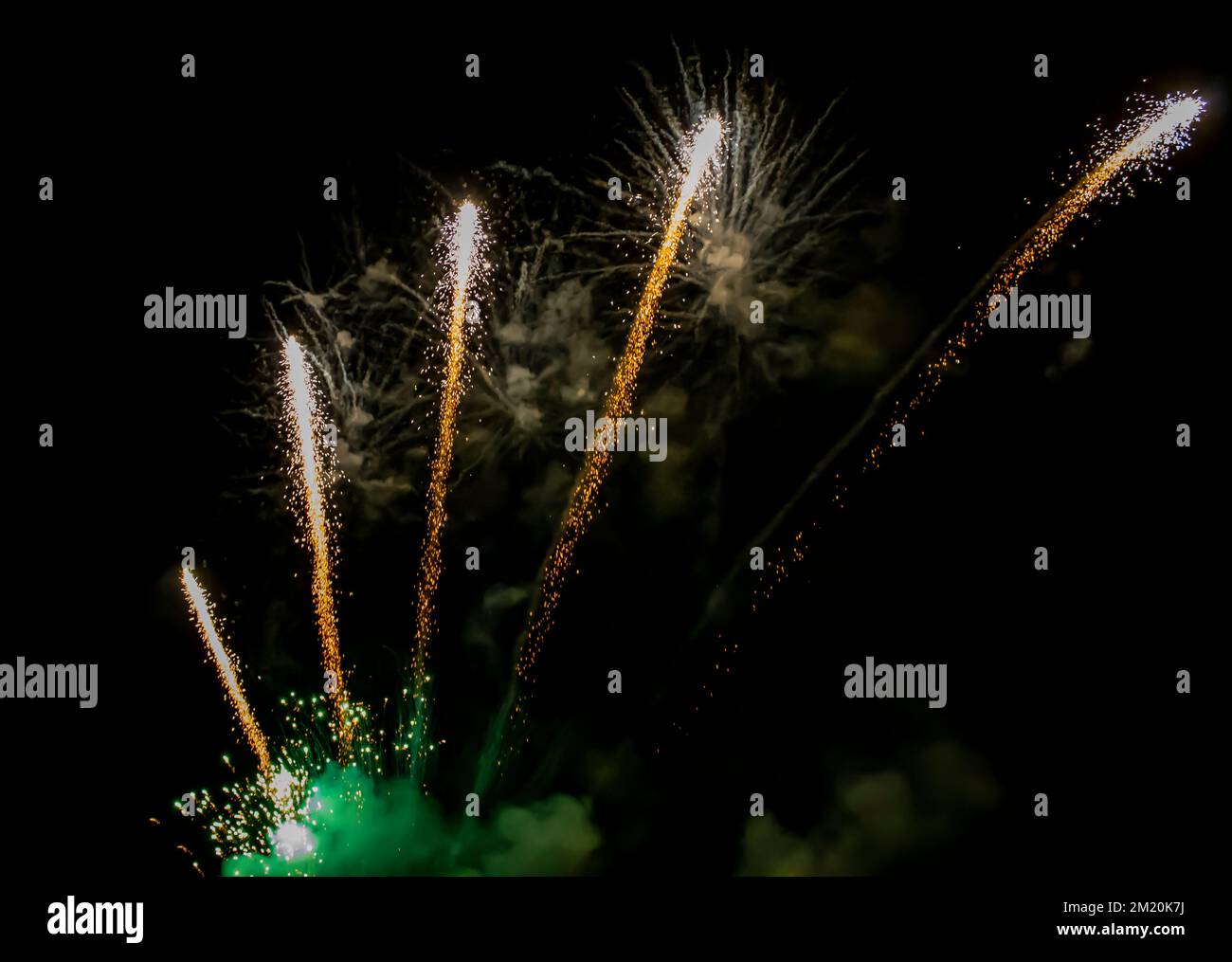Launch fireworks hi-res stock photography and images - Alamy