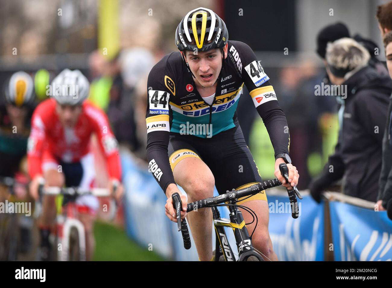20151229 - LOENHOUT, BELGIUM: Belgian Toon Aerts pictured in action ...