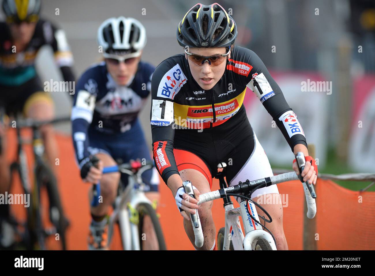 20151229 - LOENHOUT, BELGIUM: Belgian Sanne Cant pictured in action ...