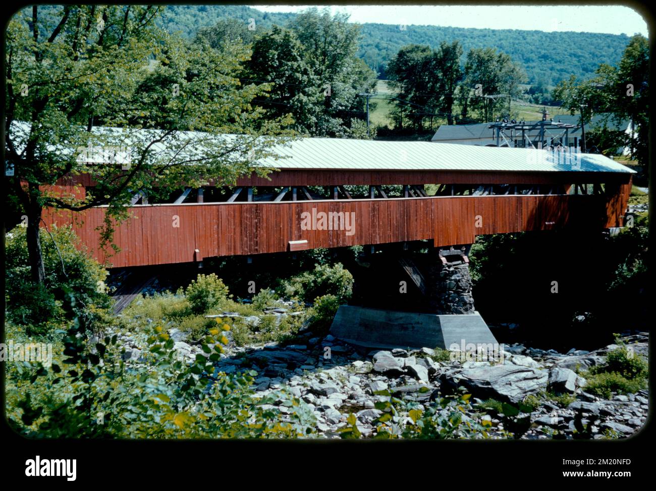 Bridge at Swanzey, New Hampshire , Covered bridges. Edmund L. Mitchell ...