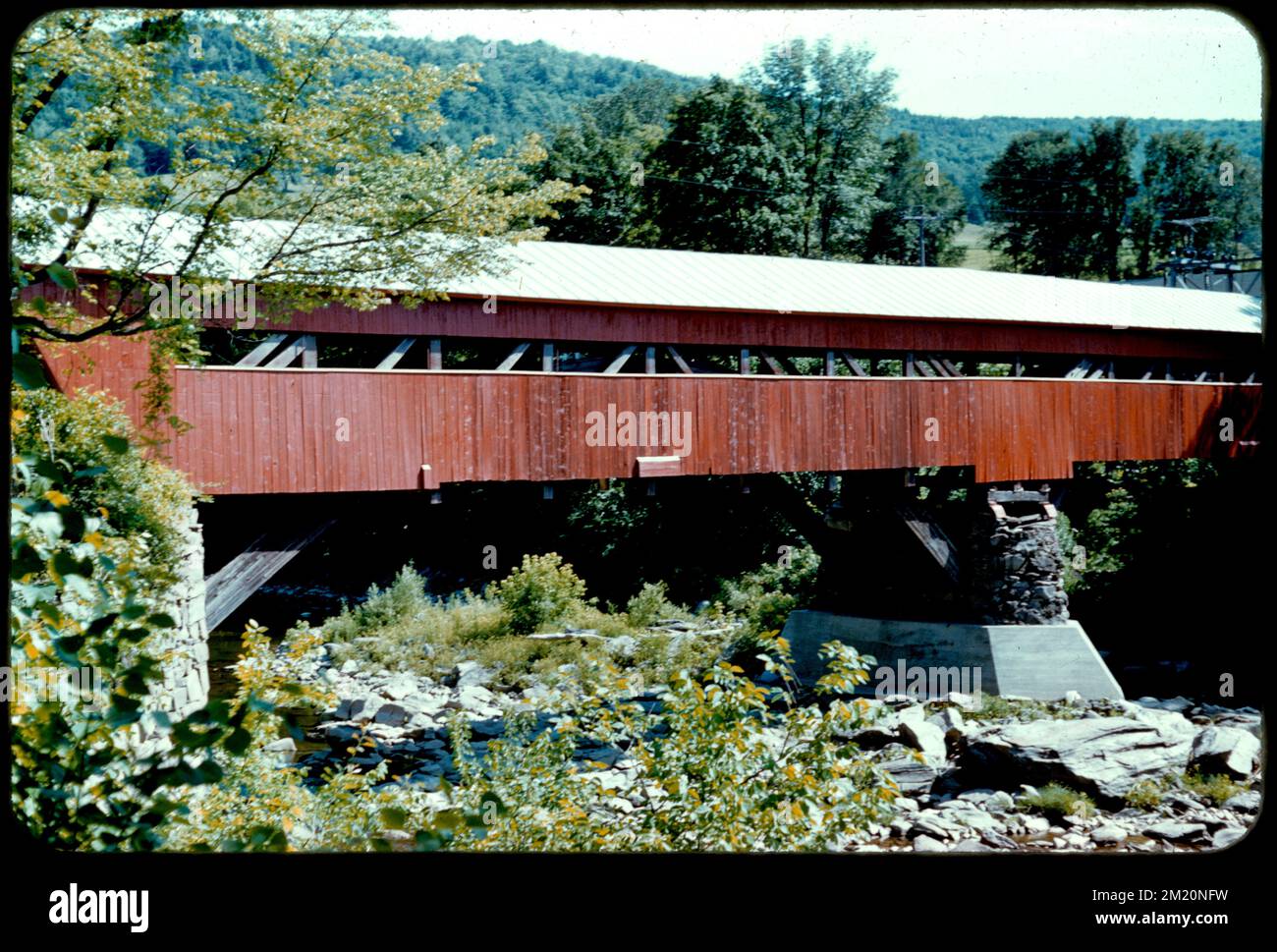 Bridge at Swanzey, New Hampshire , Covered bridges. Edmund L. Mitchell ...