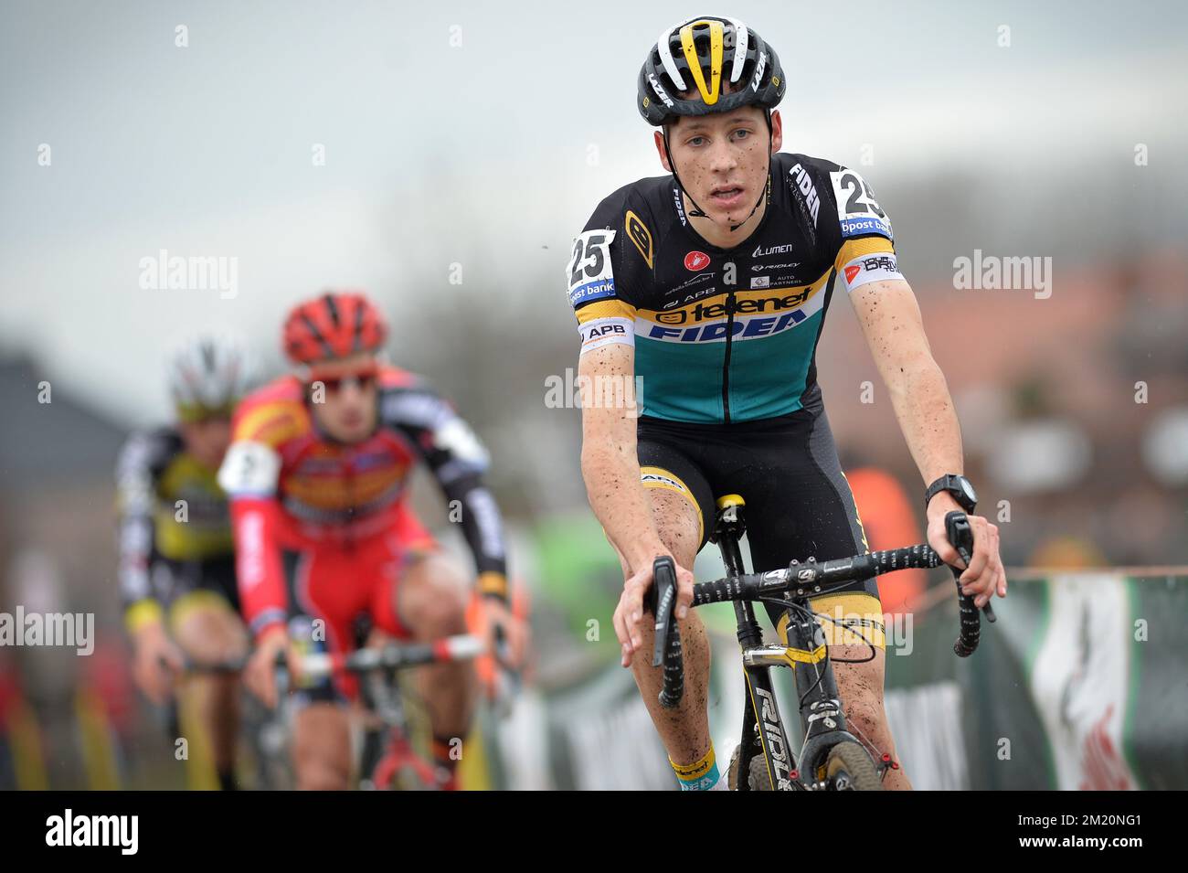 20151229 - LOENHOUT, BELGIUM: Belgian Nicolas Cleppe pictured in action ...