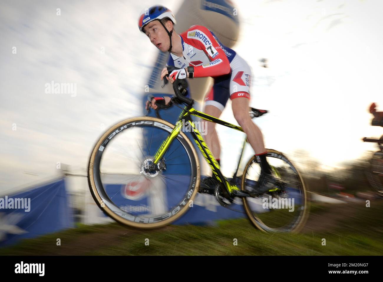 20151229 - LOENHOUT, BELGIUM: Belgian Laurens Sweeck pictured in action ...