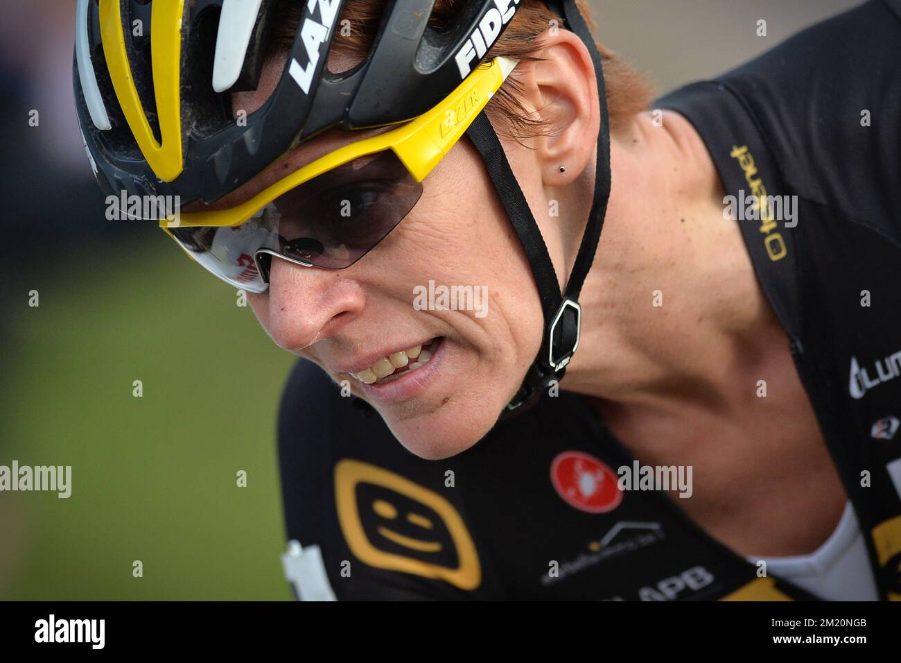 20151229 - LOENHOUT, BELGIUM: Belgian Ellen Van Loy pictured in action ...