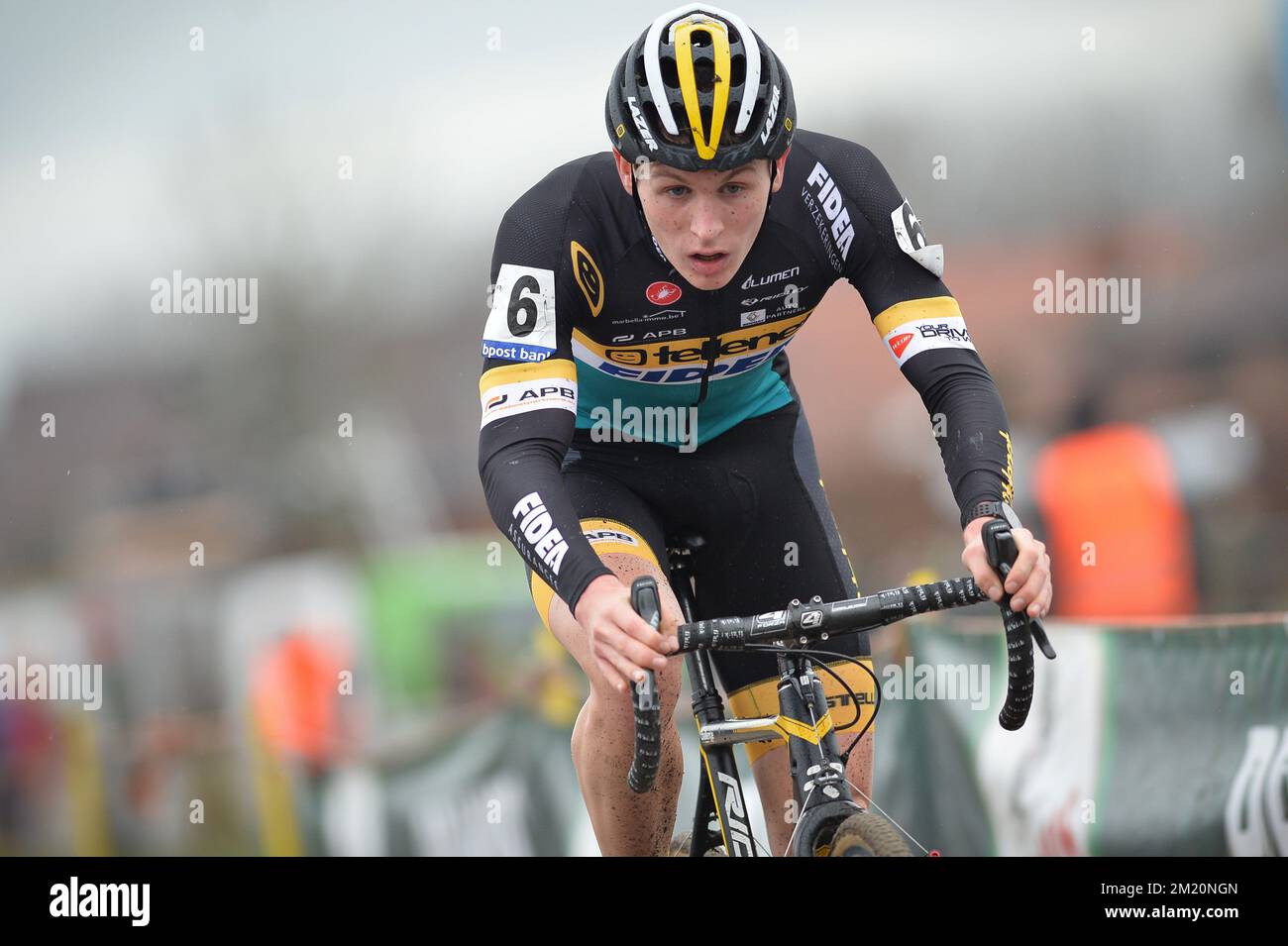 20151229 - LOENHOUT, BELGIUM: Belgian Thijs Aerts pictured in action ...