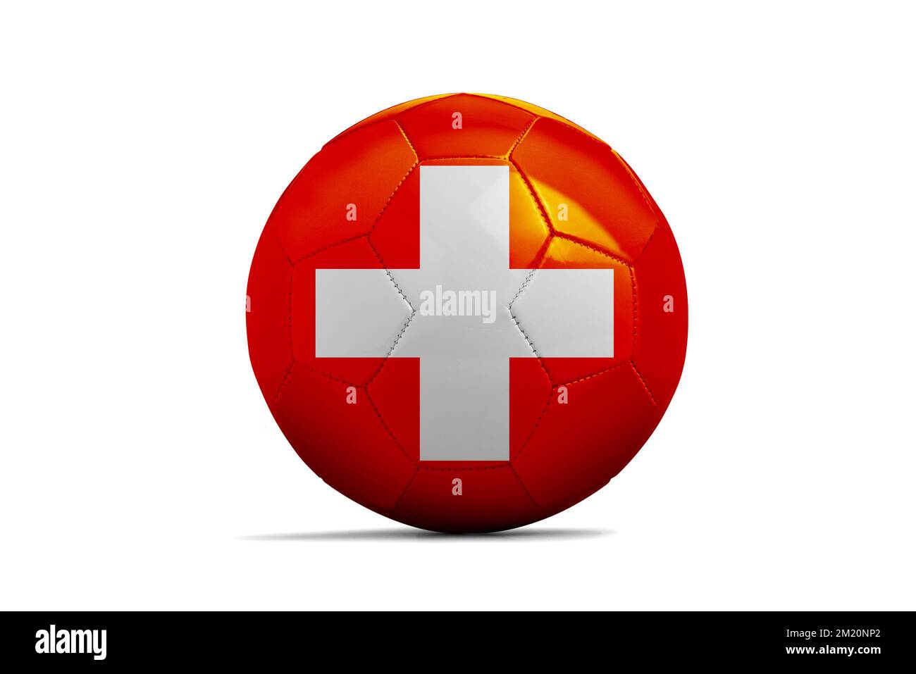 Soccer balls with team flags, Football Euro 2016. Group A, Swiss Stock ...