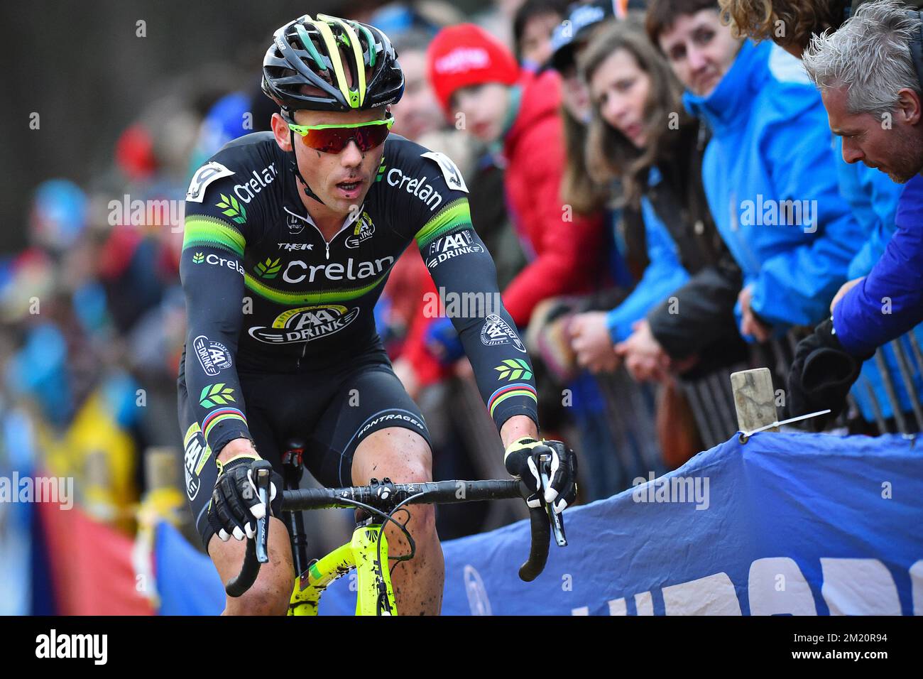 20160110 - LILLE, BELGIUM: Belgian Sven Nys pictured in action during ...