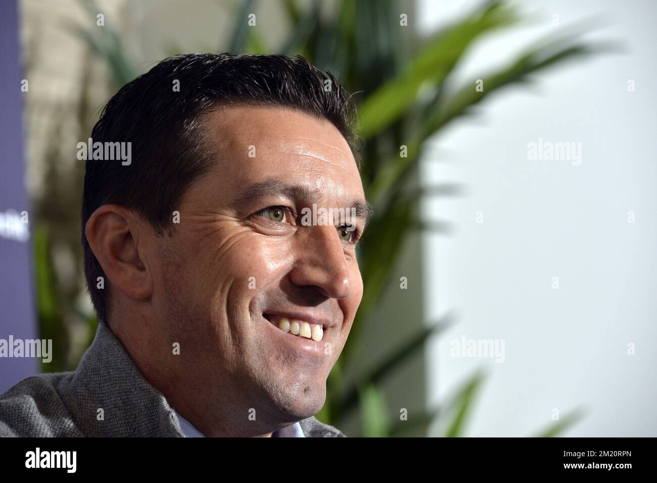 20160115 - ANDERLECHT, BELGIUM: Anderlecht's head coach Besnik Hasi ...