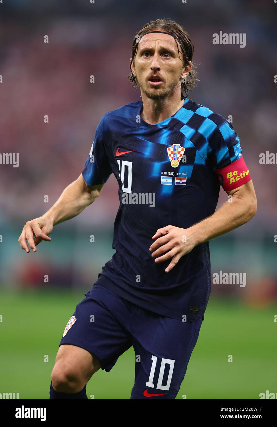 Luka modric croatia 2022 world cup hi-res stock photography and images ...