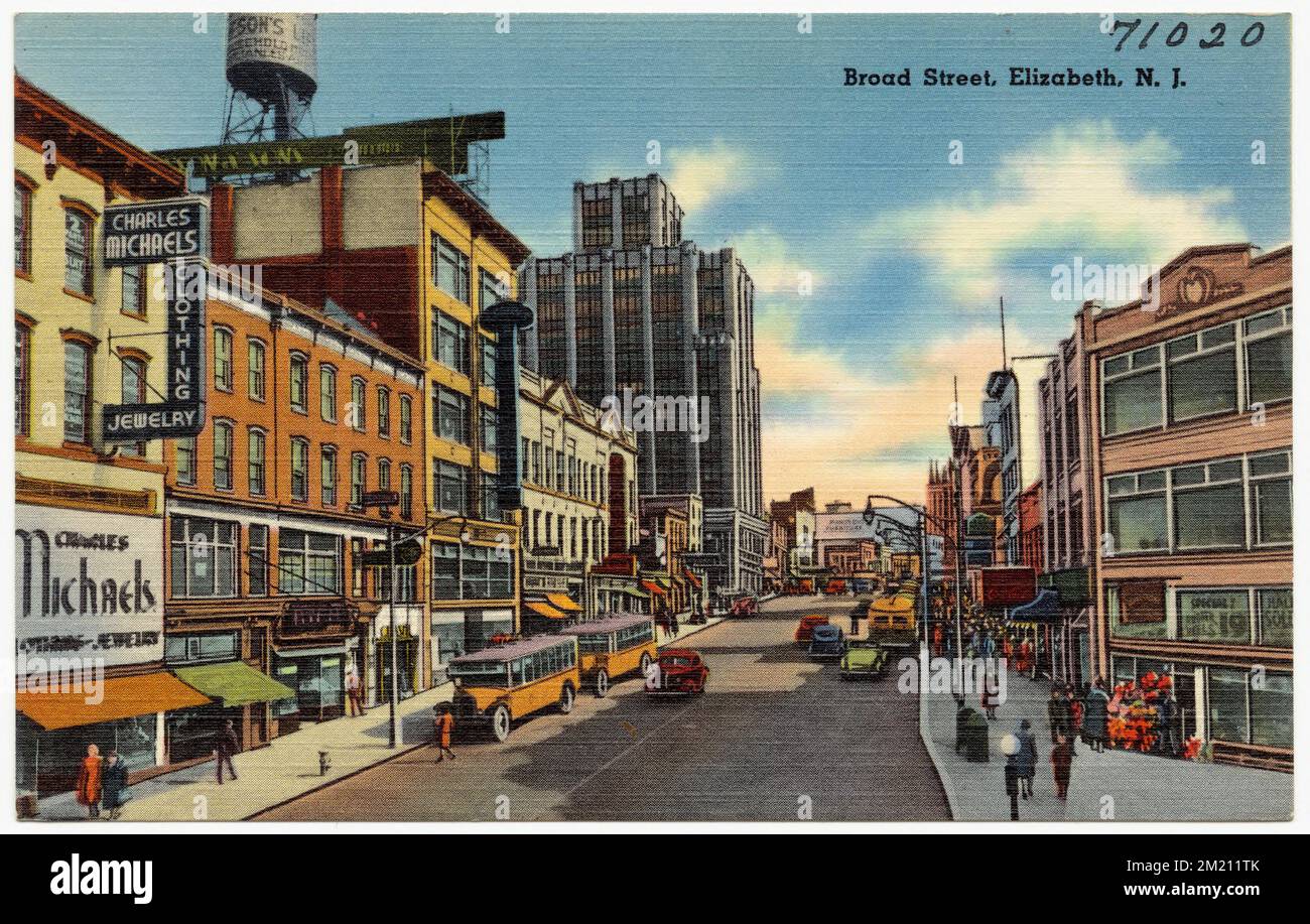 Elizabeth new jersey 20th century hi-res stock photography and images ...