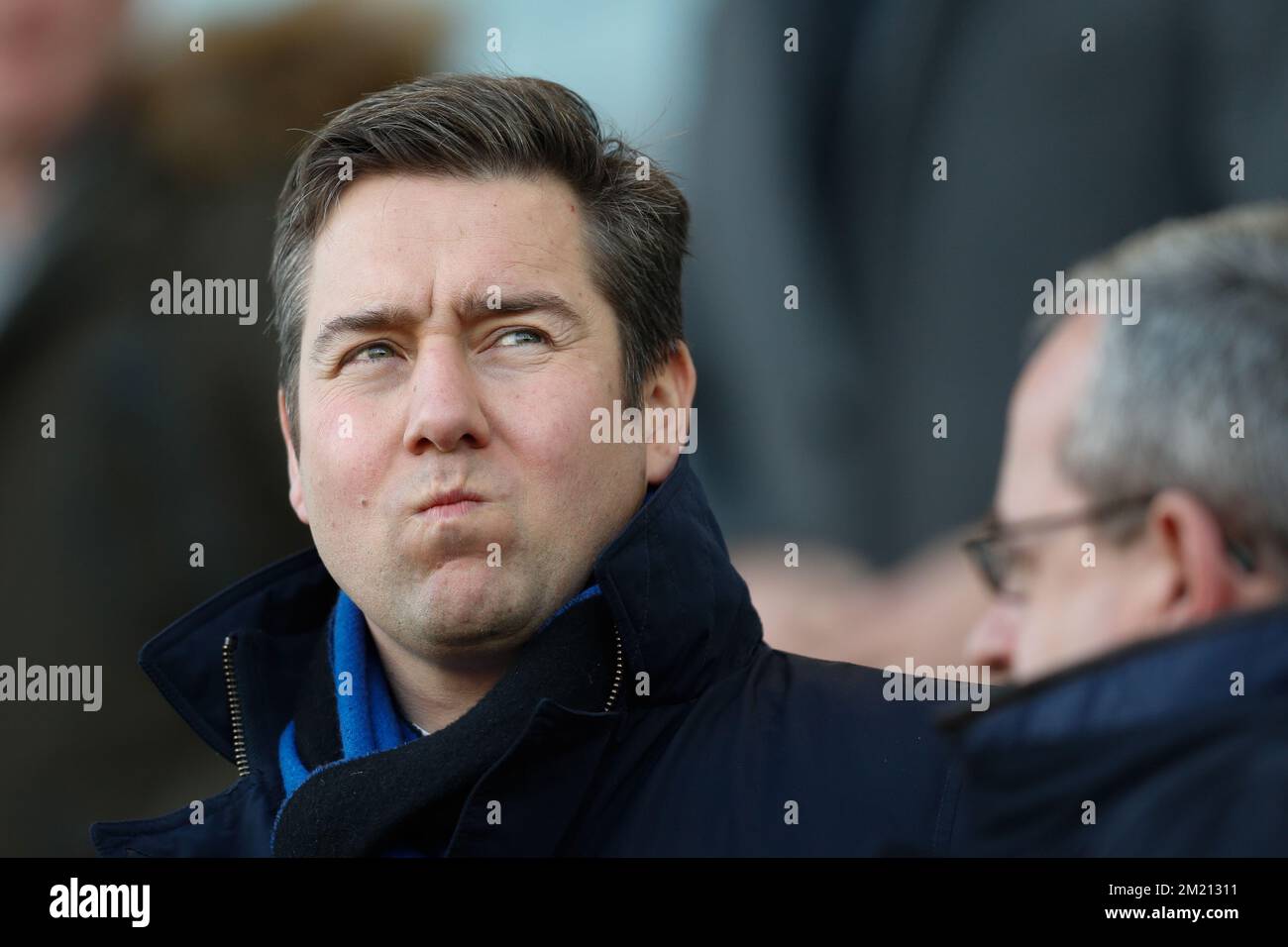 Club's general manager Vincent Mannaert pictured at the Jupiler Pro ...