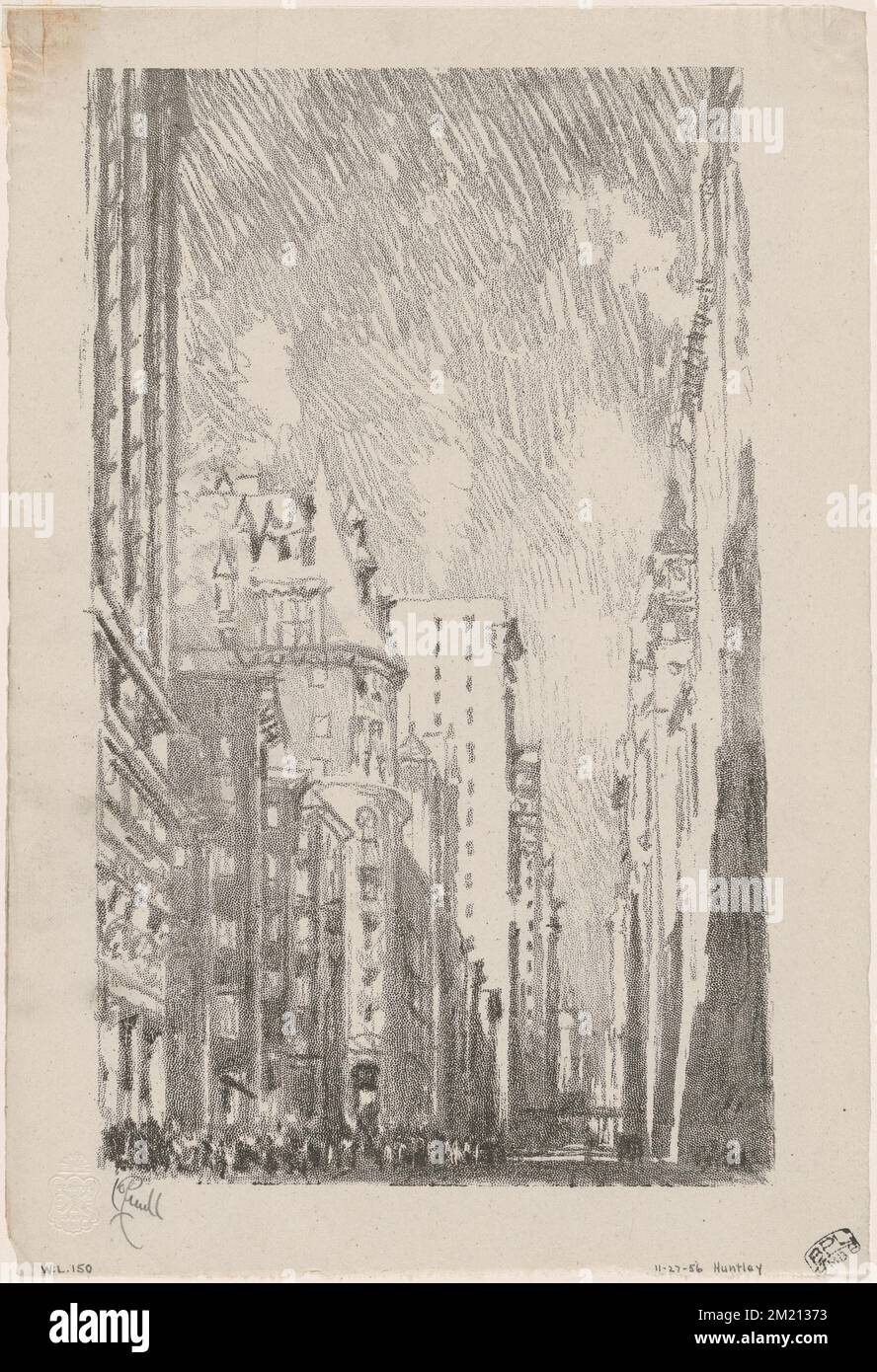 Broadway, from Bowling Green , Skyscrapers, Streets, Cities & towns ...