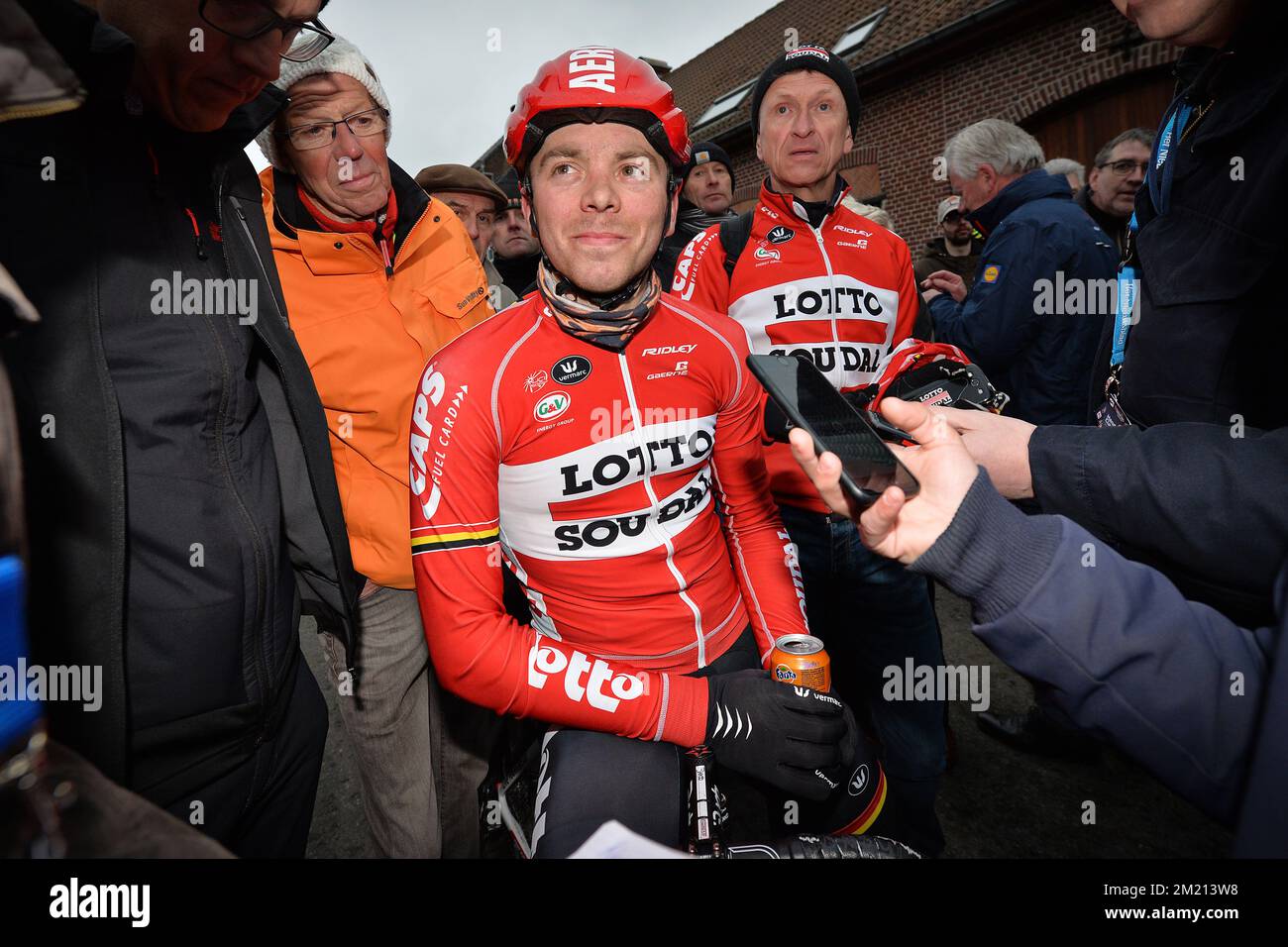 Belgian Kris Boeckmans of Lotto Soudal pictured after the 'Handzame ...