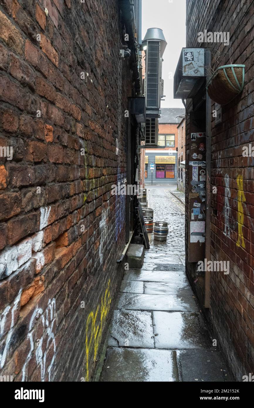 manchester street scenes Stock Photo - Alamy