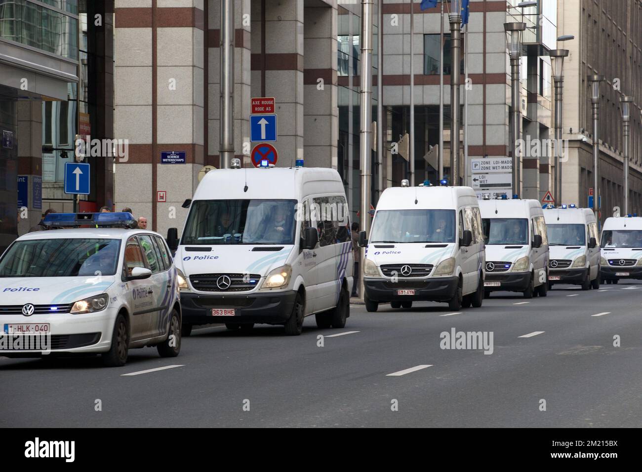 Multiple police cars hi-res stock photography and images - Alamy