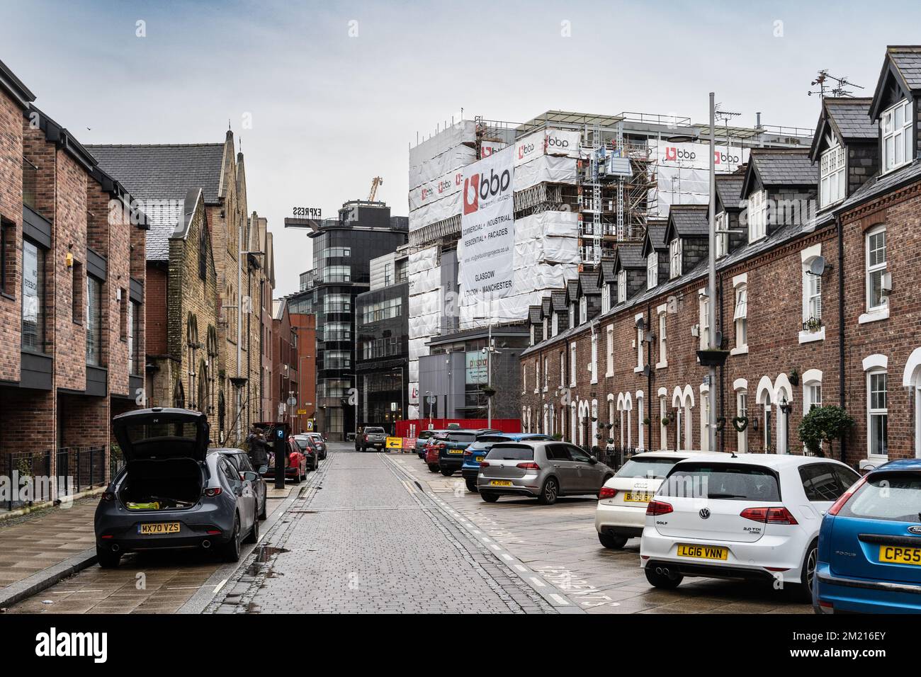 manchester street scenes Stock Photo - Alamy