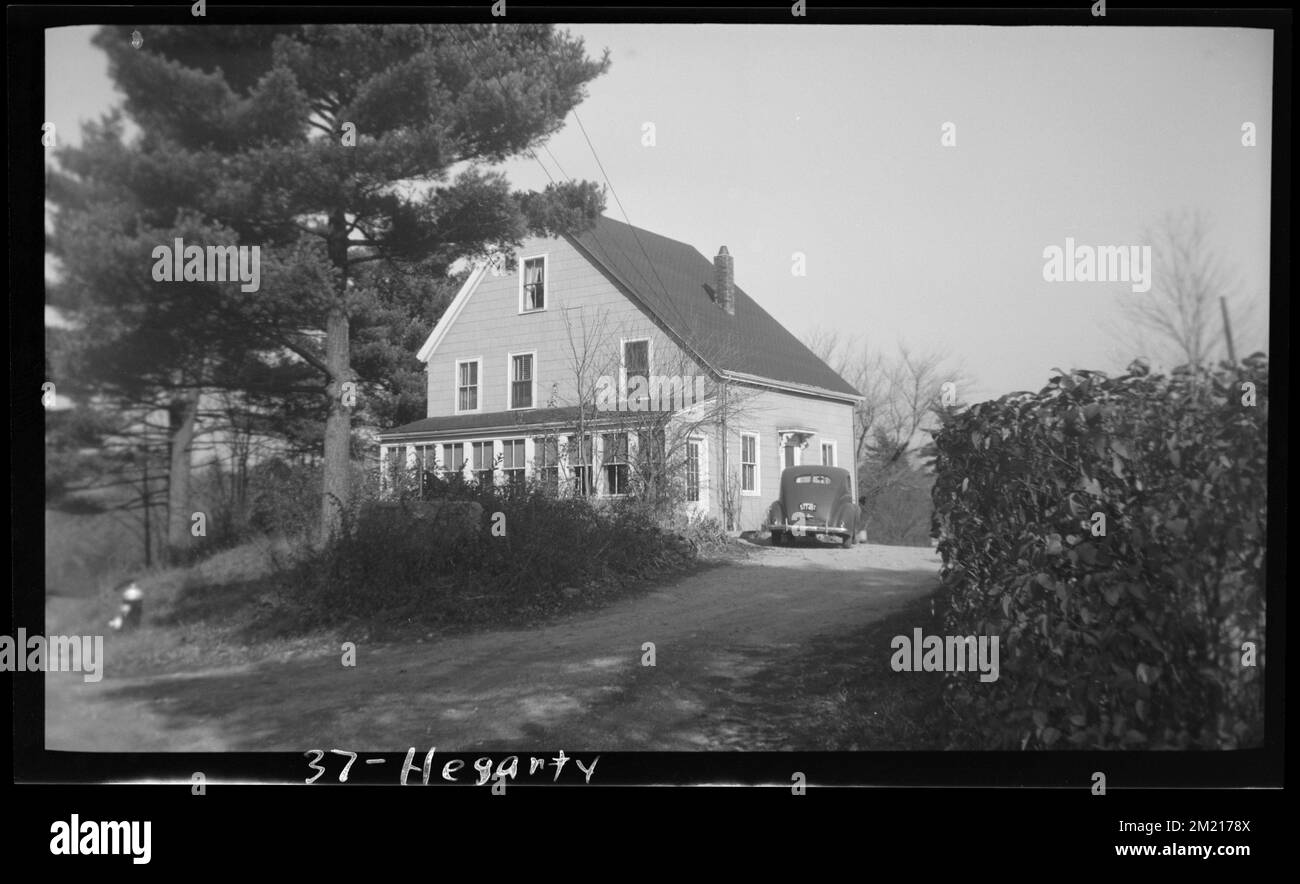 Brookside Rd Hegarty House , Houses. Needham Building Collection Stock ...