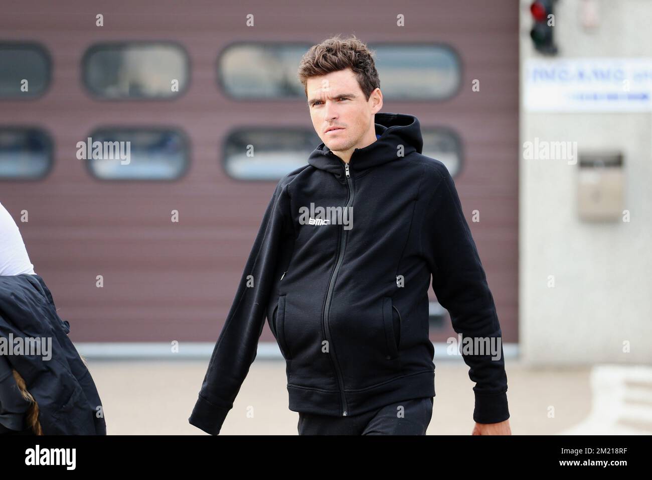 Belgian Greg Van Avermaet of BMC Racing Team pictured at the hospital ...