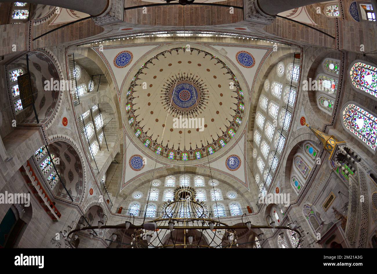 Mihrimah Sultan Mosque and Complex, located in Edirnekapı district of ...
