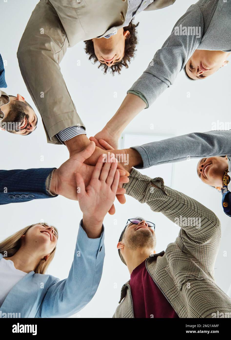 young business people meeting office portrait diversity teamwork group ...