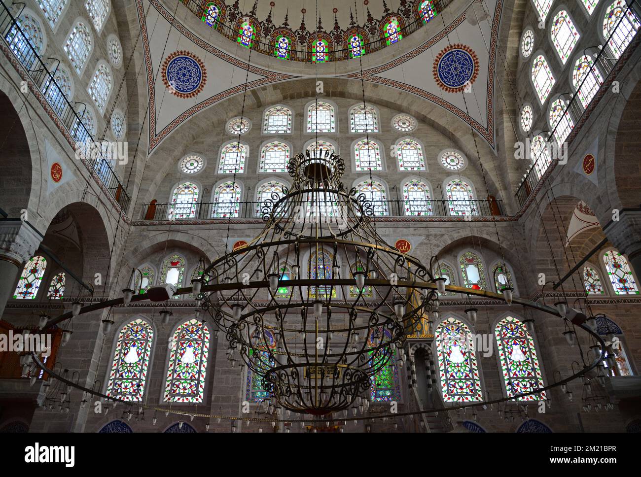 Mihrimah Sultan Mosque and Complex, located in Edirnekapı district of ...