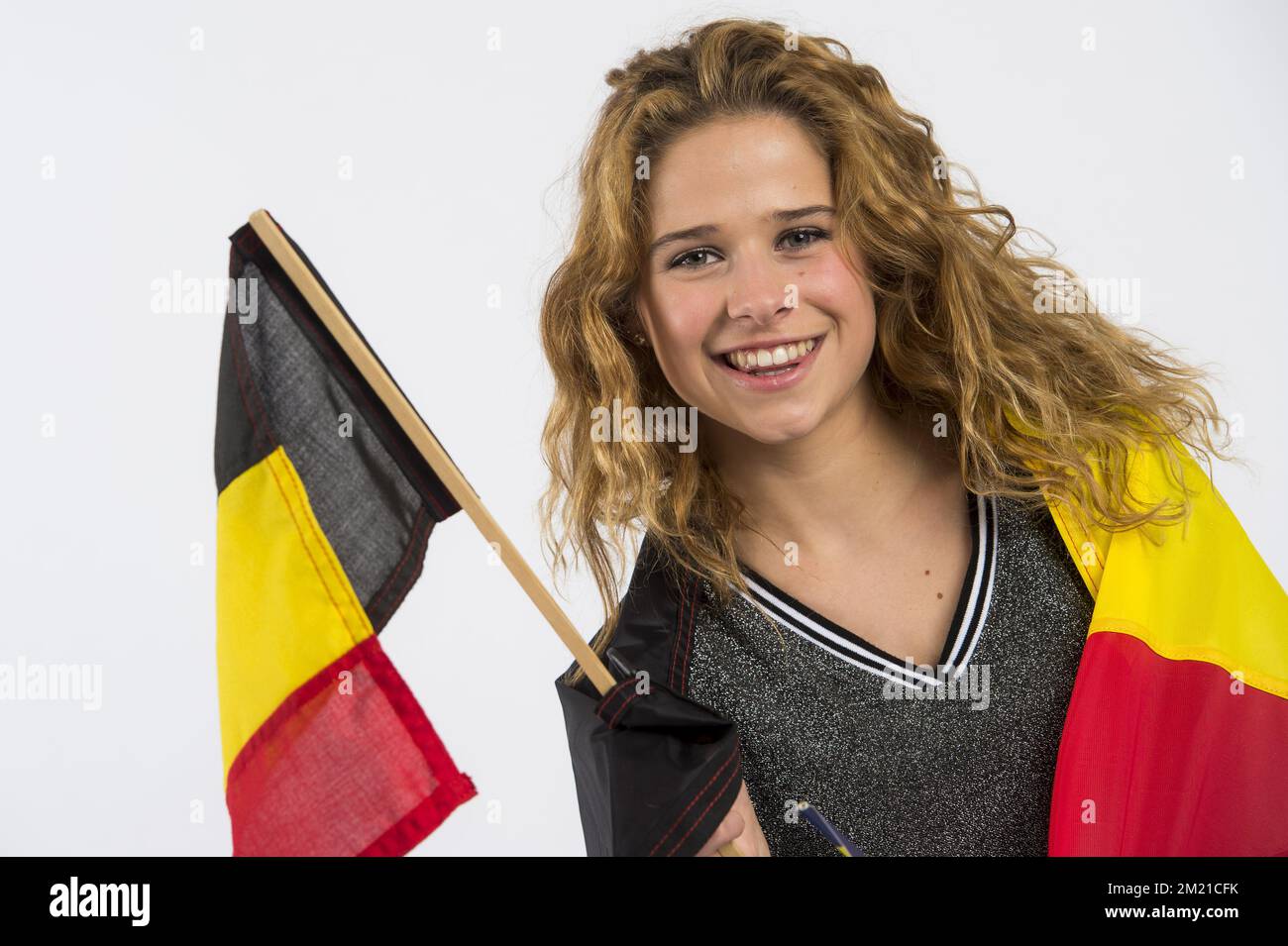 Singer Laura Tesoro, who will represent Belgium at the 2016 Eurovision ...