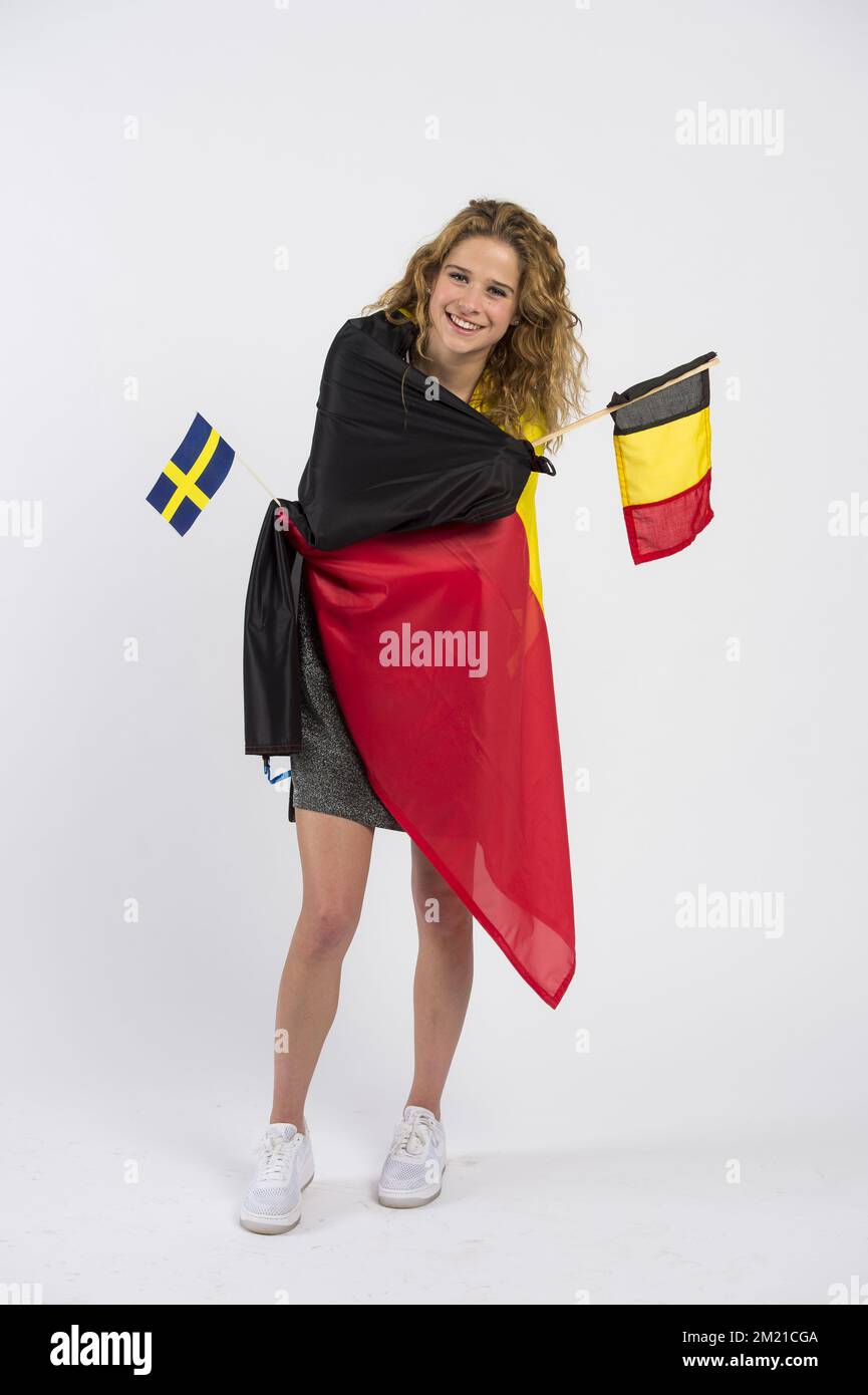 Singer Laura Tesoro, who will represent Belgium at the 2016 Eurovision ...