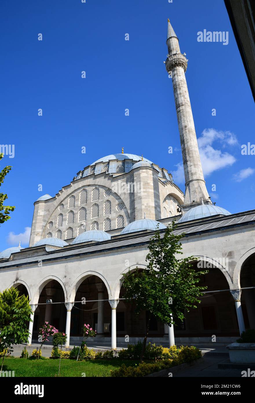 Mihrimah Sultan Mosque and Complex, located in Edirnekapı district of ...