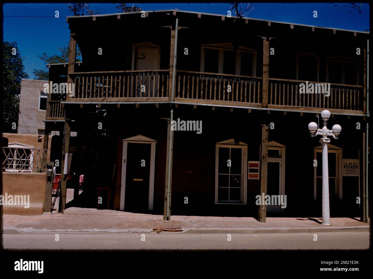 Building, Albuquerque , Buildings. Edmund L. Mitchell Collection Stock ...