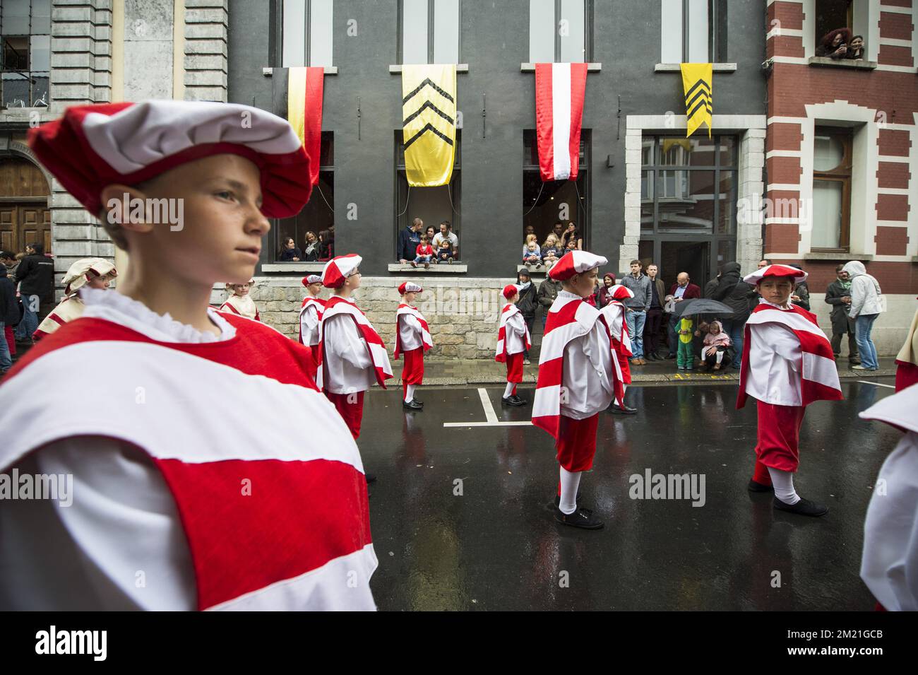 Illustration picture taken during the Ducasse - Doudou folkloric ...