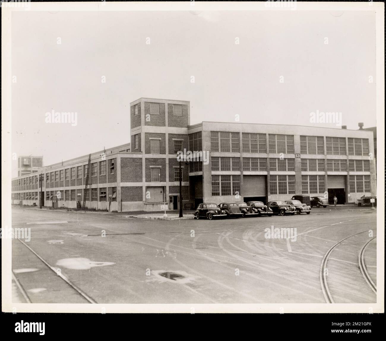 Buildings #53 US Naval Dry Dock, South Boston, Completed in July 1943 ...