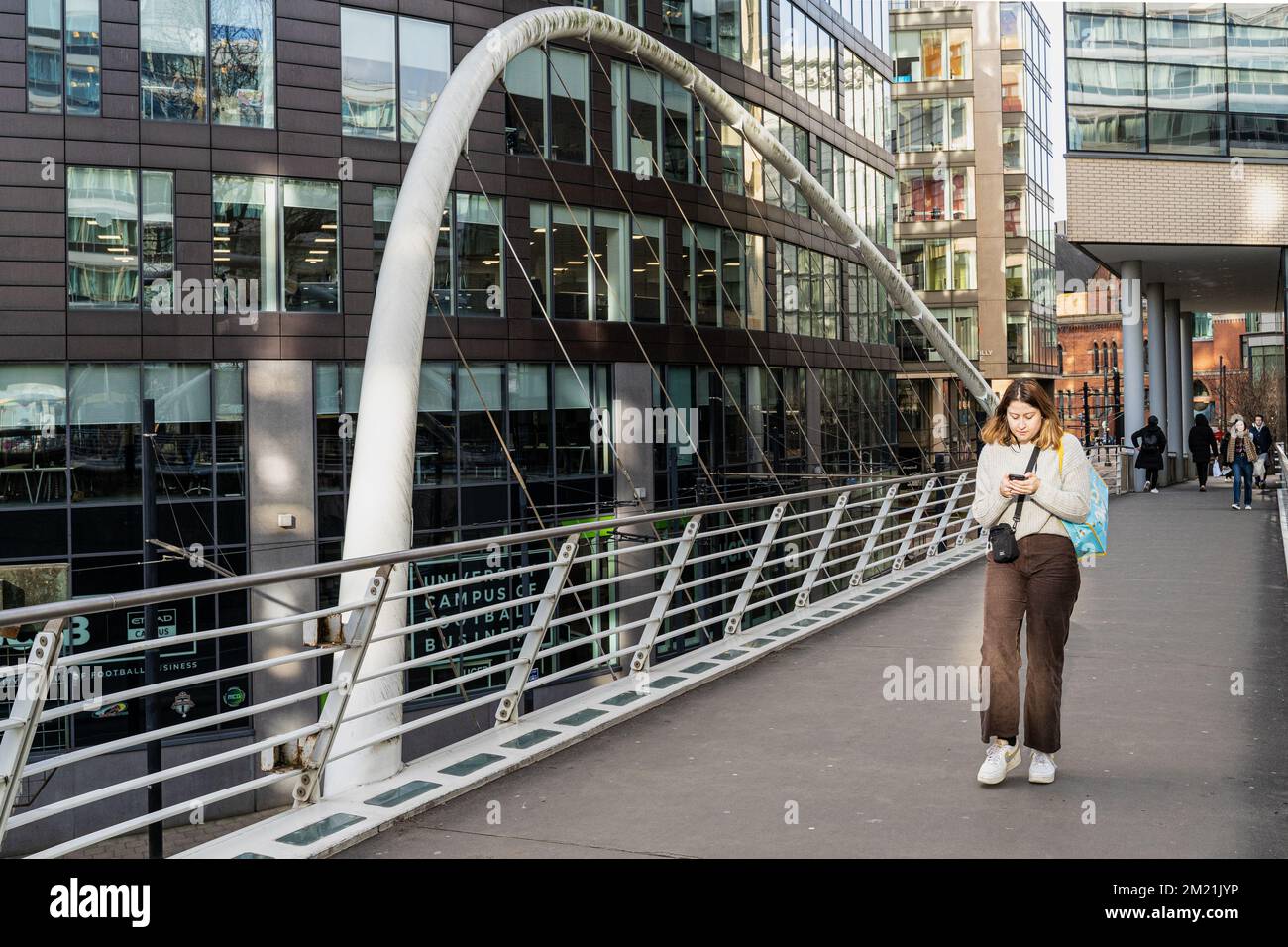manchester street scenes Stock Photo - Alamy