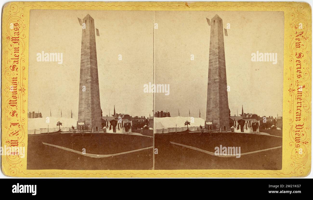 Bunker Hill Monument, June 17, 1875 , Monuments & memorials, Bunker ...