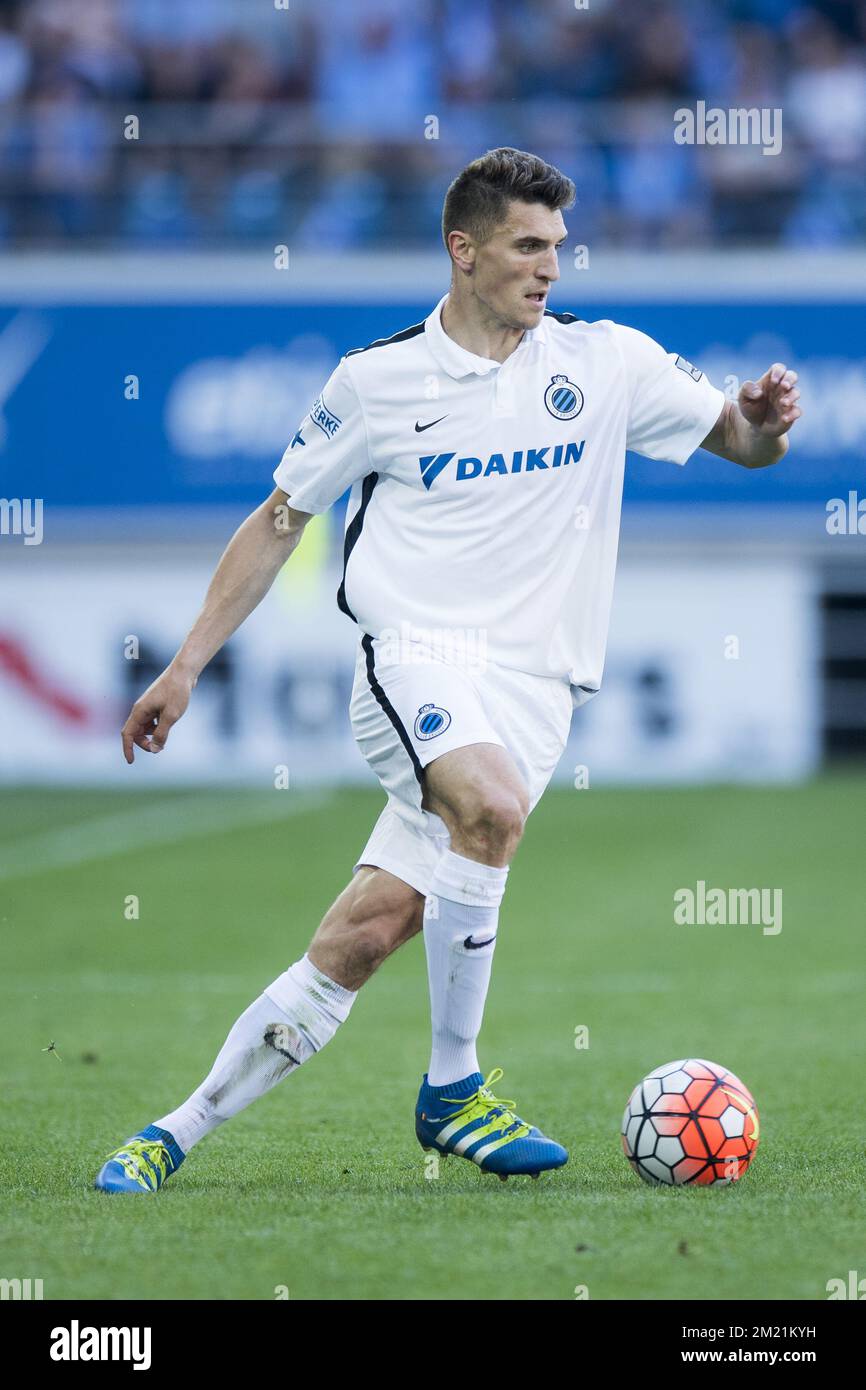 Thomas meunier club brugge 2016 hi-res stock photography and images - Alamy